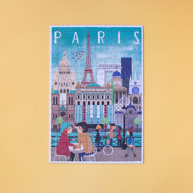 Paris Skyline Puzzle by Londji: Puzzle about Paris city
